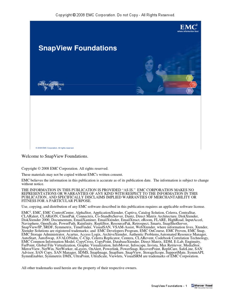 SnapView Foundations | PDF