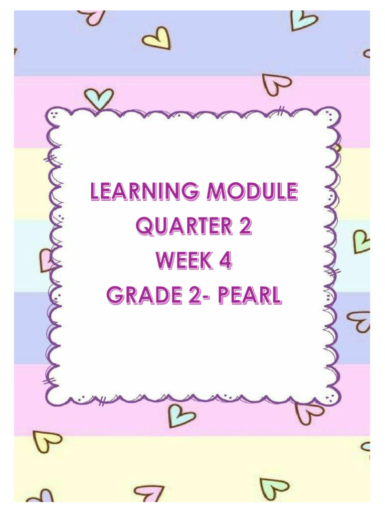 Learning Module q2 Week 4 | PDF