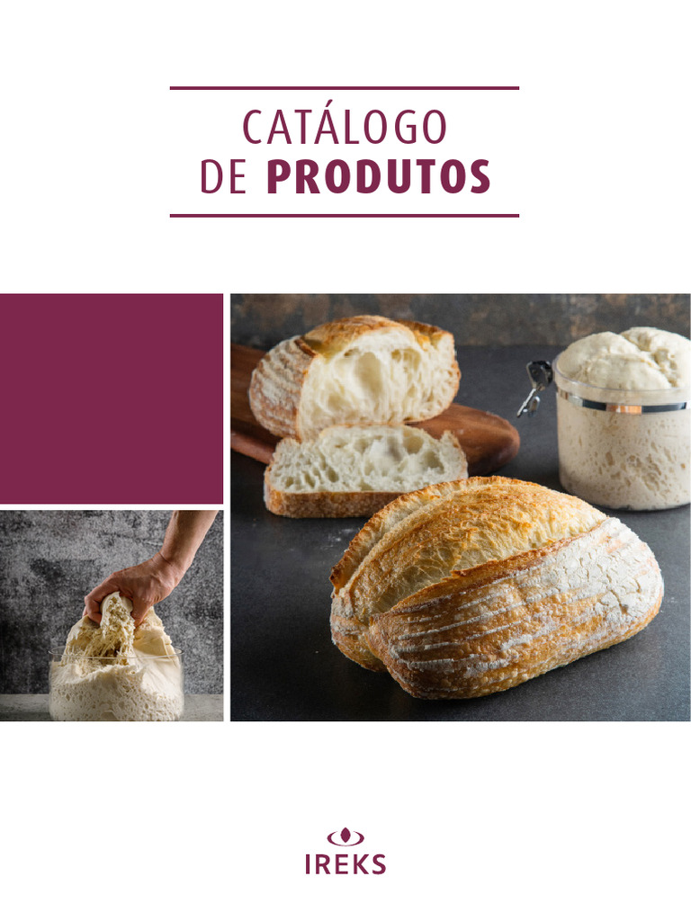 Catálogo de Produtos IREKS Brasil | PDF | Pães | Malte