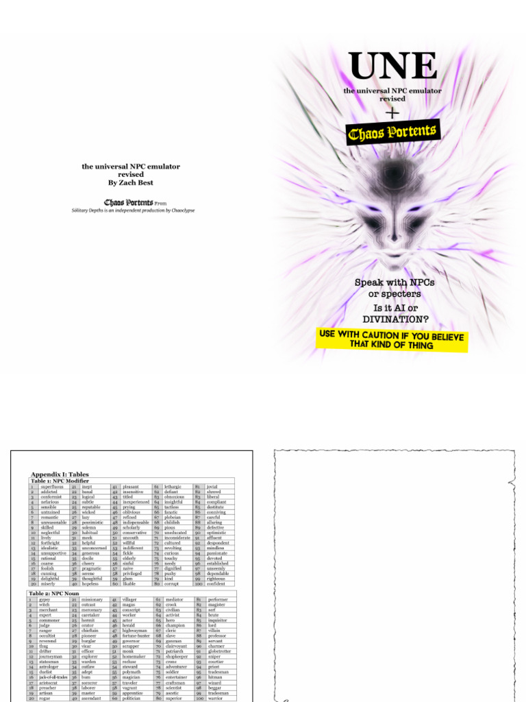 NPC - Simple 2 - Booklet | PDF