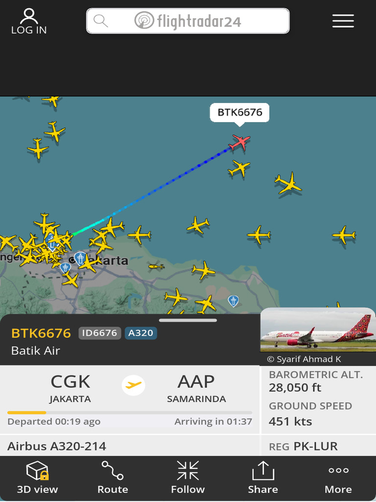 Flightradar24 Live Flight Tracker - Real-Time Flight Tracker Map 6 | PDF