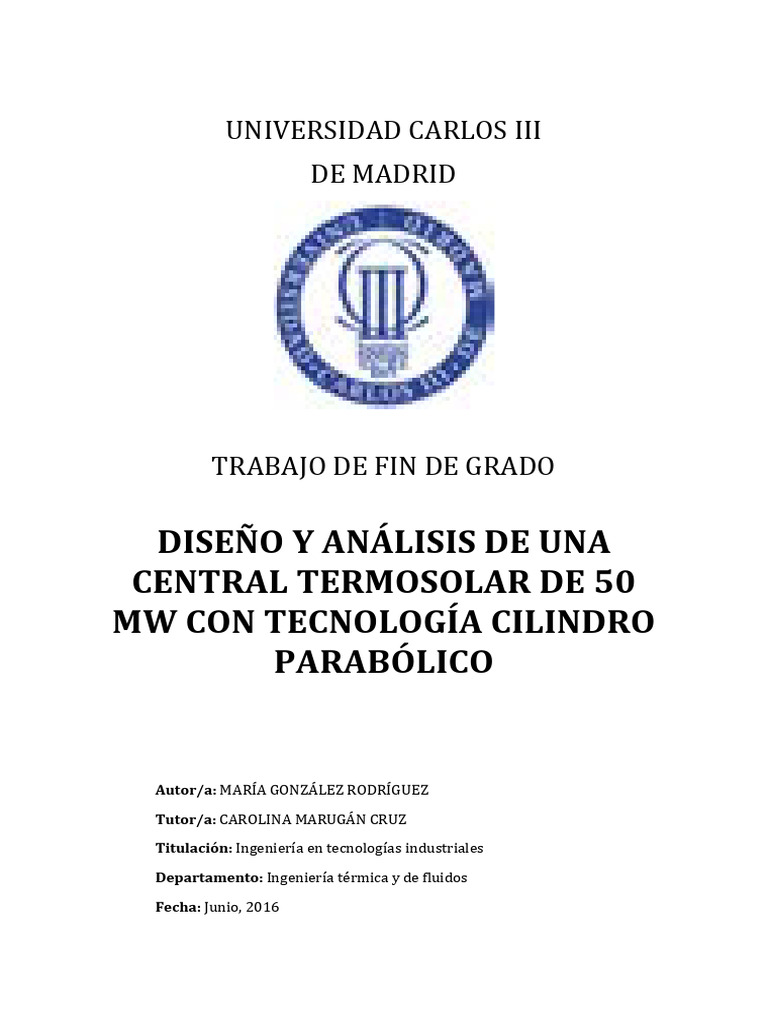 TFG Maria Gonzalez Rodriguez 2016 | PDF | La energía nuclear | Fisión ...