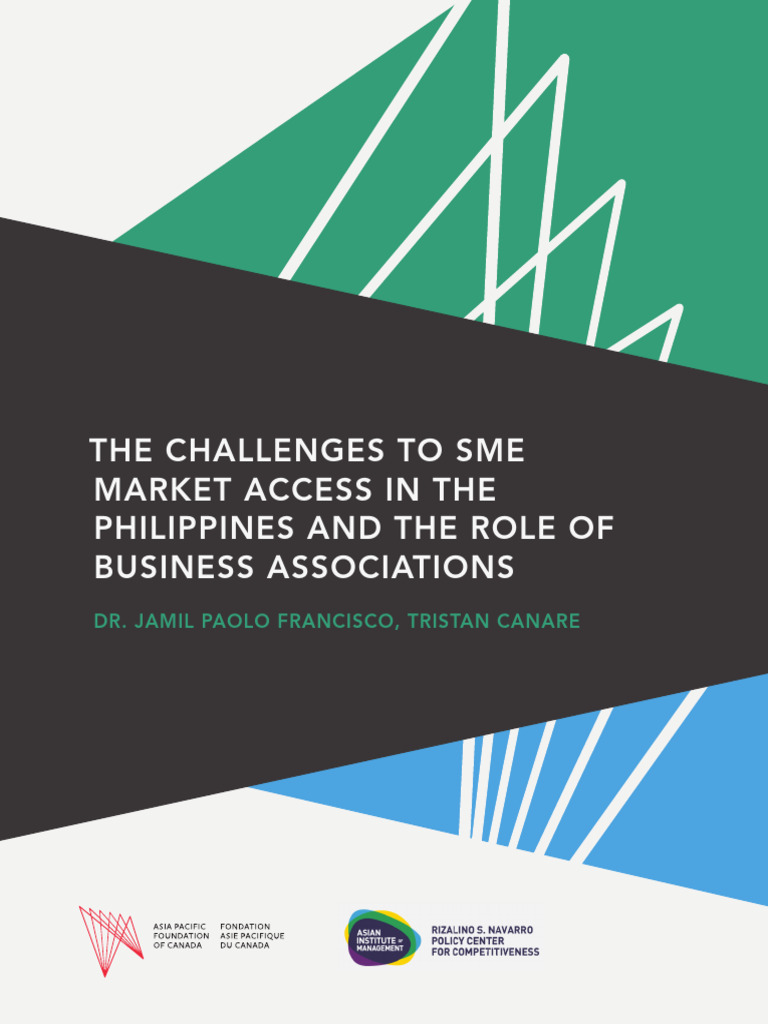 Enhancing SME Market Access in Philippines | PDF | Survey Methodology ...
