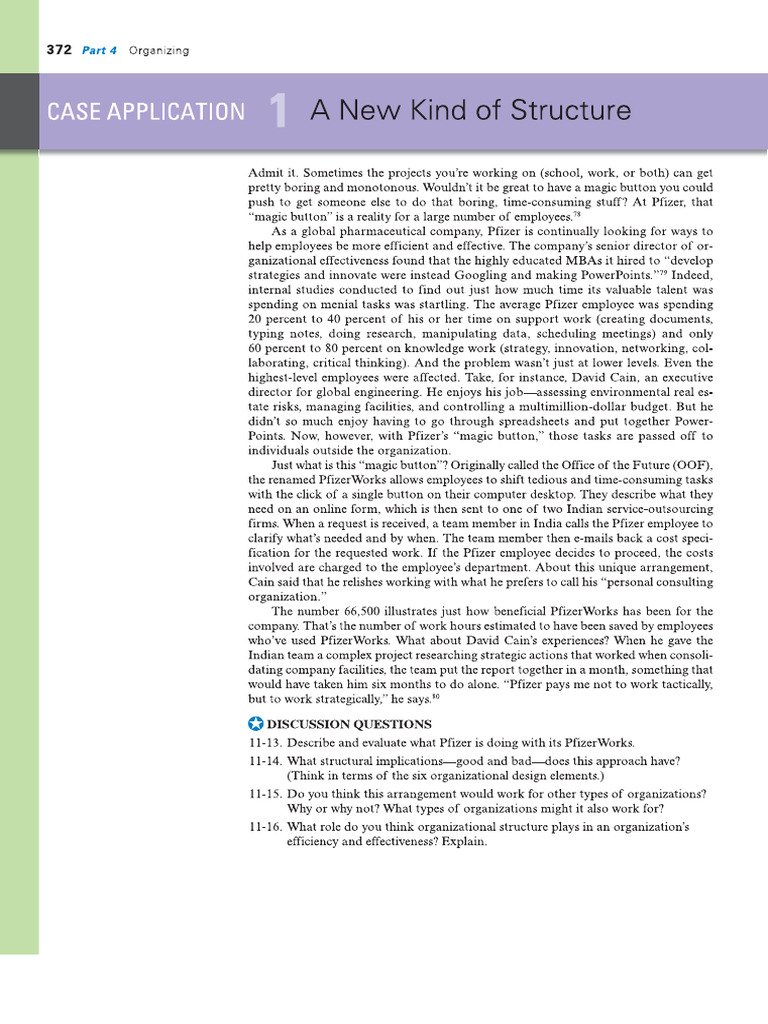 (Textbook) Case Application | PDF
