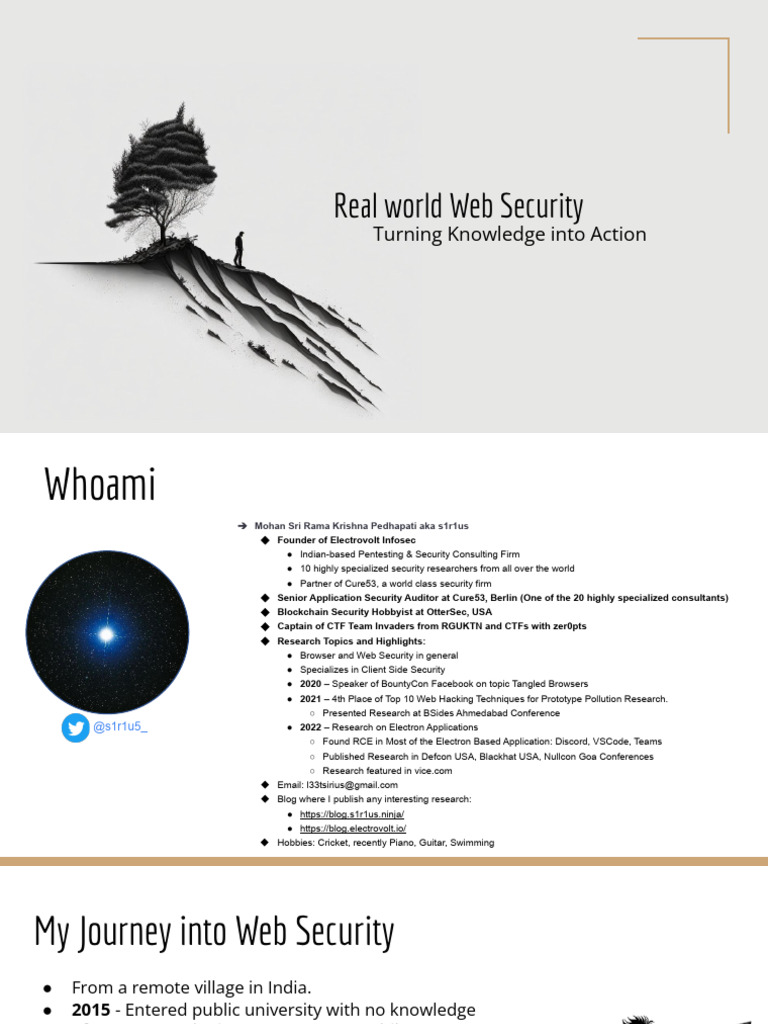 Real World Web Security | PDF | Http Cookie | Client–Server Model