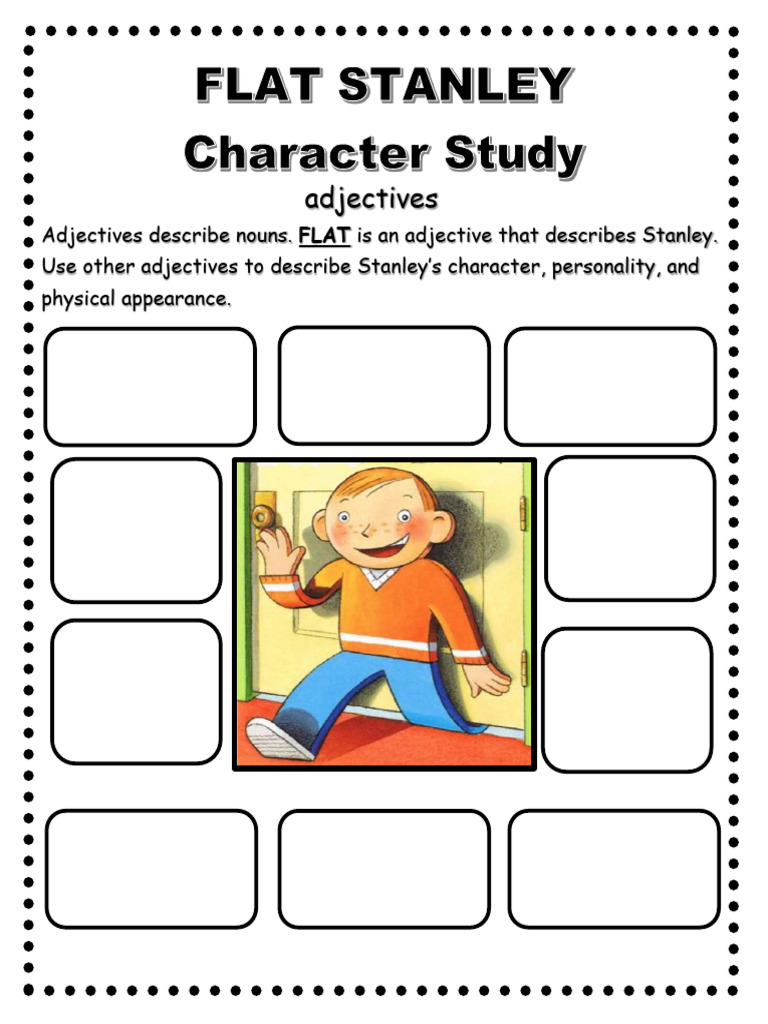 Flat Stanley Character Study | PDF