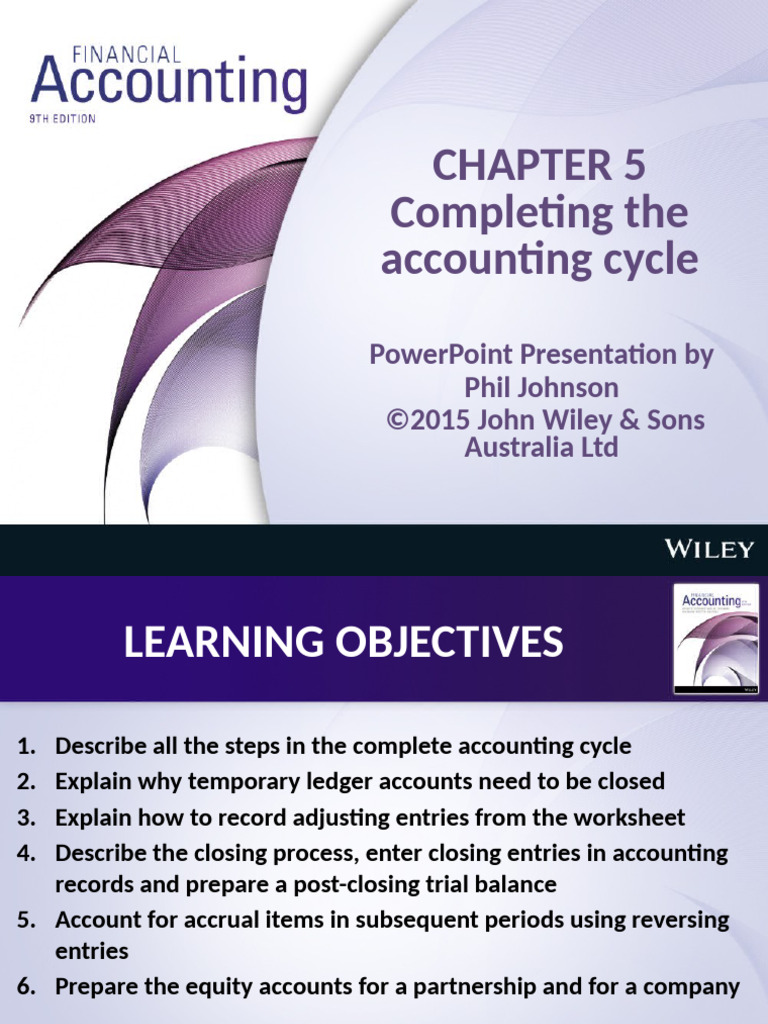 Ch05 PPT Hoggett Fa9e | PDF | Debits And Credits | Financial Economics