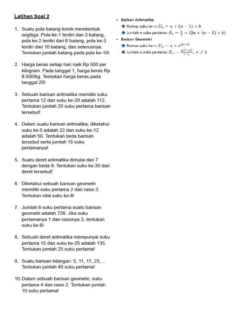 Latihan Soal Asts - Kls 8 SMP Islam - 2025 - Latihan Ke2 | PDF
