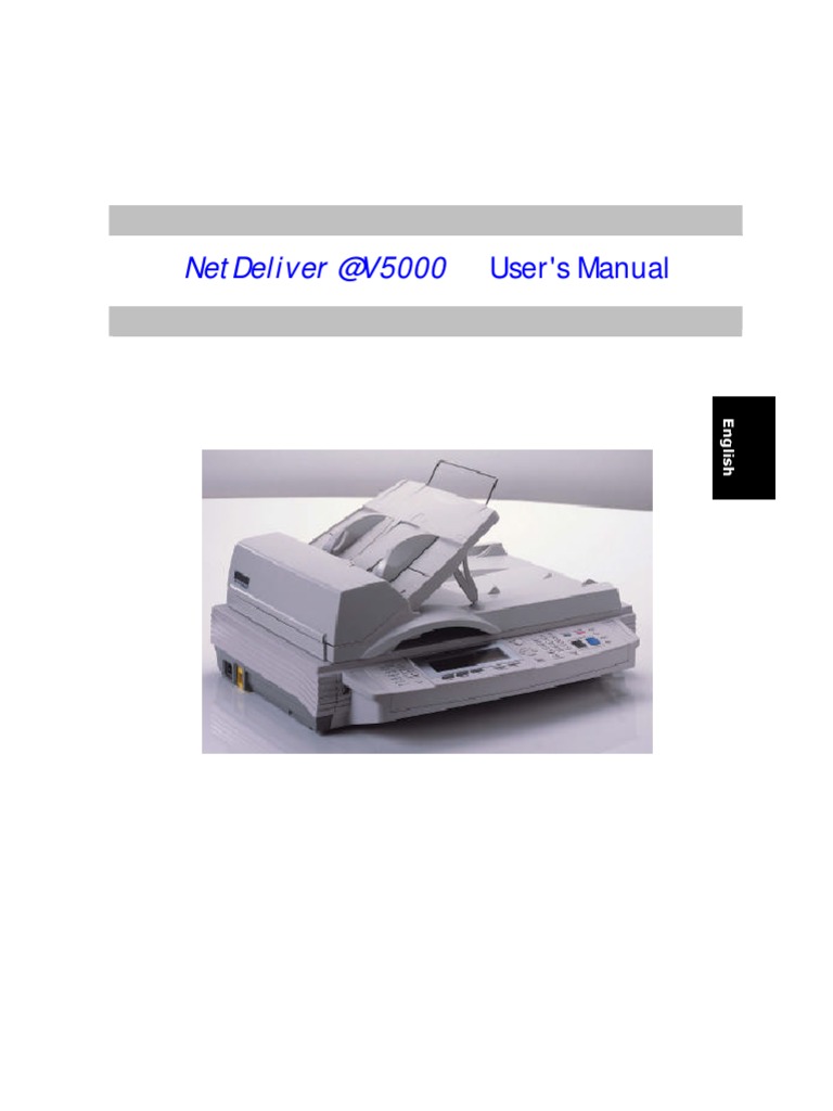 @V5000 English V3 | PDF | Port (Computer Networking) | Fax