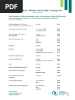 NATTB Trade Test Schedule 2025 | PDF | Secondary Sector Of The Economy ...