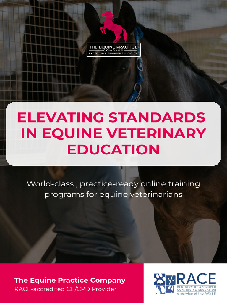 Equine Veterinary Education Programs | PDF | Clinical Medicine ...