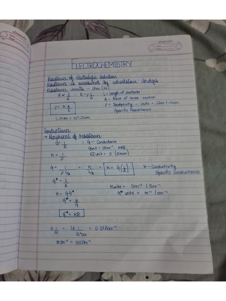 Cornell University Physical Chemistry Class Notes | PDF