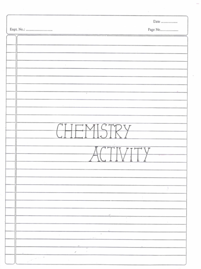 Cbe - 1 - Chemistry Lab Manual 2025-2026 | PDF