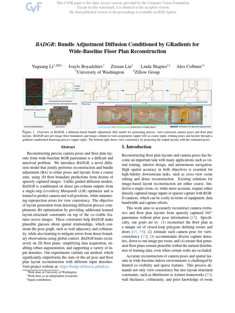 Li BADGR Bundle Adjustment Diffusion Conditioned by Gradients For Wide ...