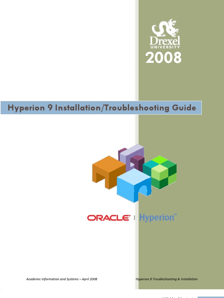 Hyperion 9 Troubleshoot Installation | PDF | Internet Explorer | Http Cookie