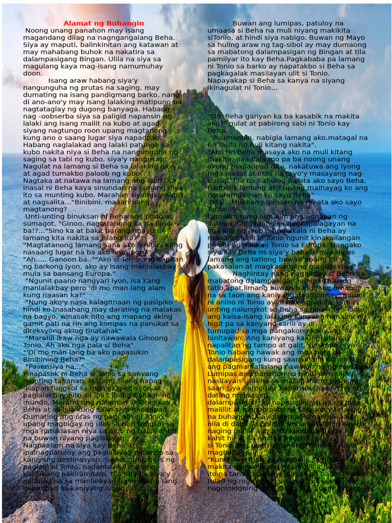 Alamat NG Buhangin | PDF