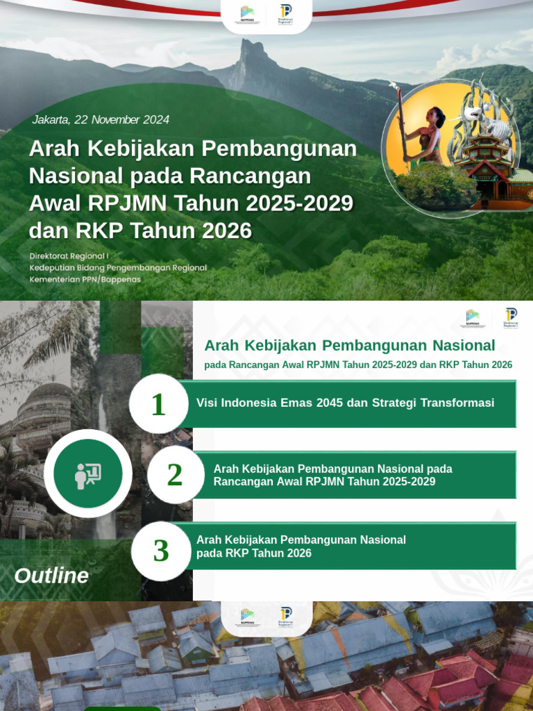 Kebijakan Pembangunan Nasional 2025-2029 | PDF