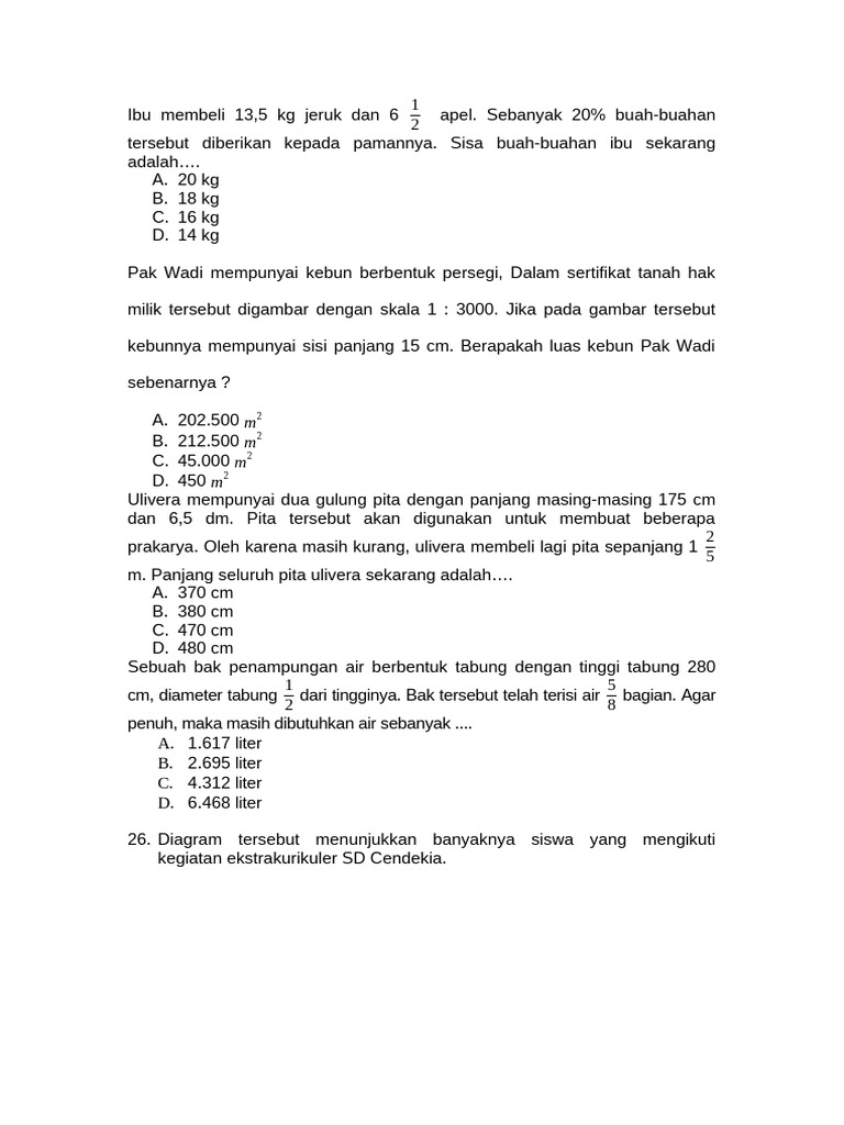 Latihan Soal Fix | PDF