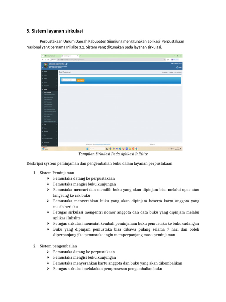 Sistem Layanan Sirkulasi | PDF