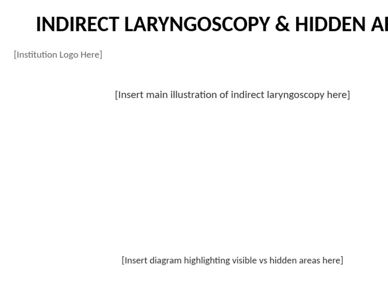 Indirect Laryngoscopy Banner | PDF