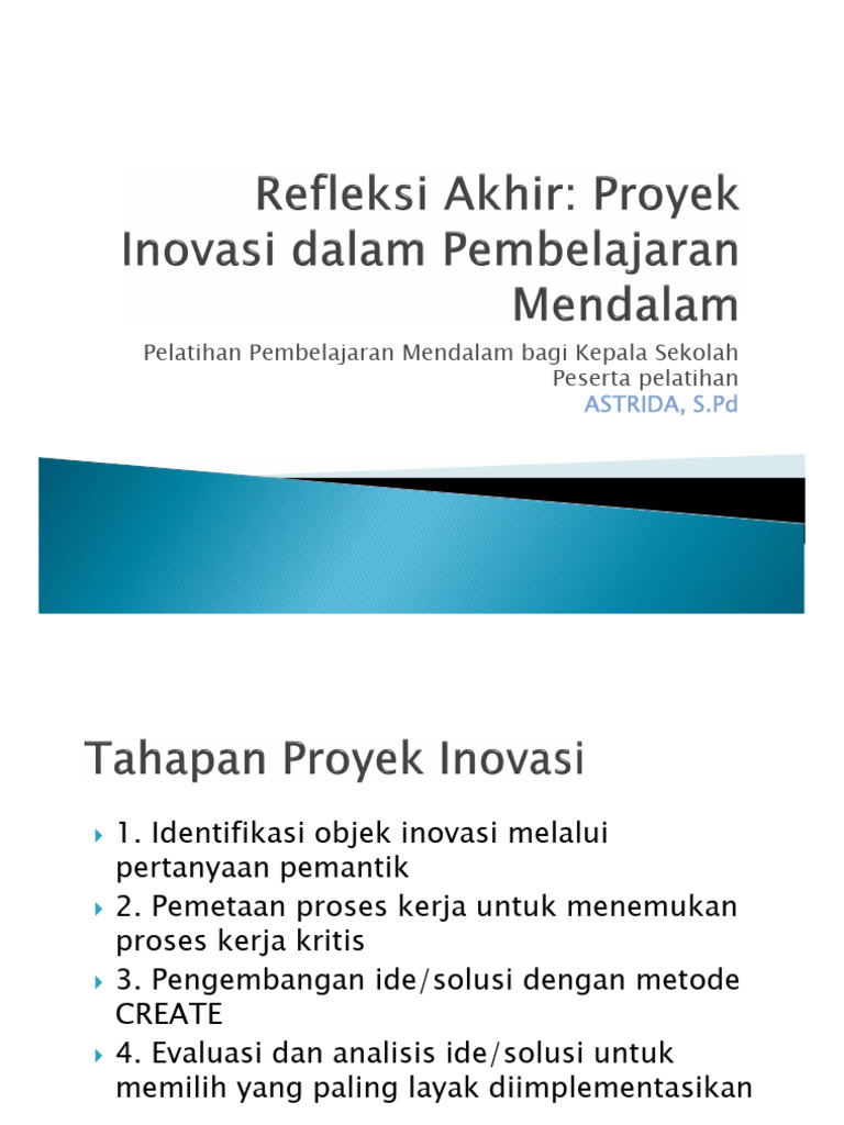 Astrida - Refleksi Akhir - Kegiatan Luring 5 | PDF