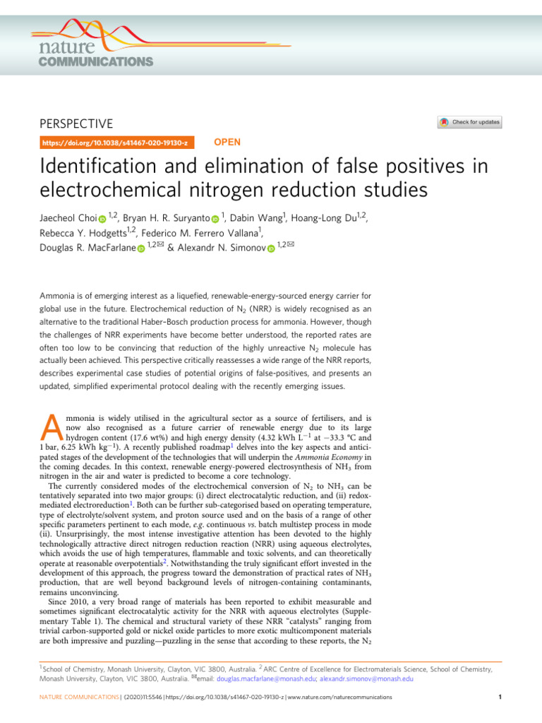 546 False Positives NRR-1 | PDF | Ammonia | Applied And ...