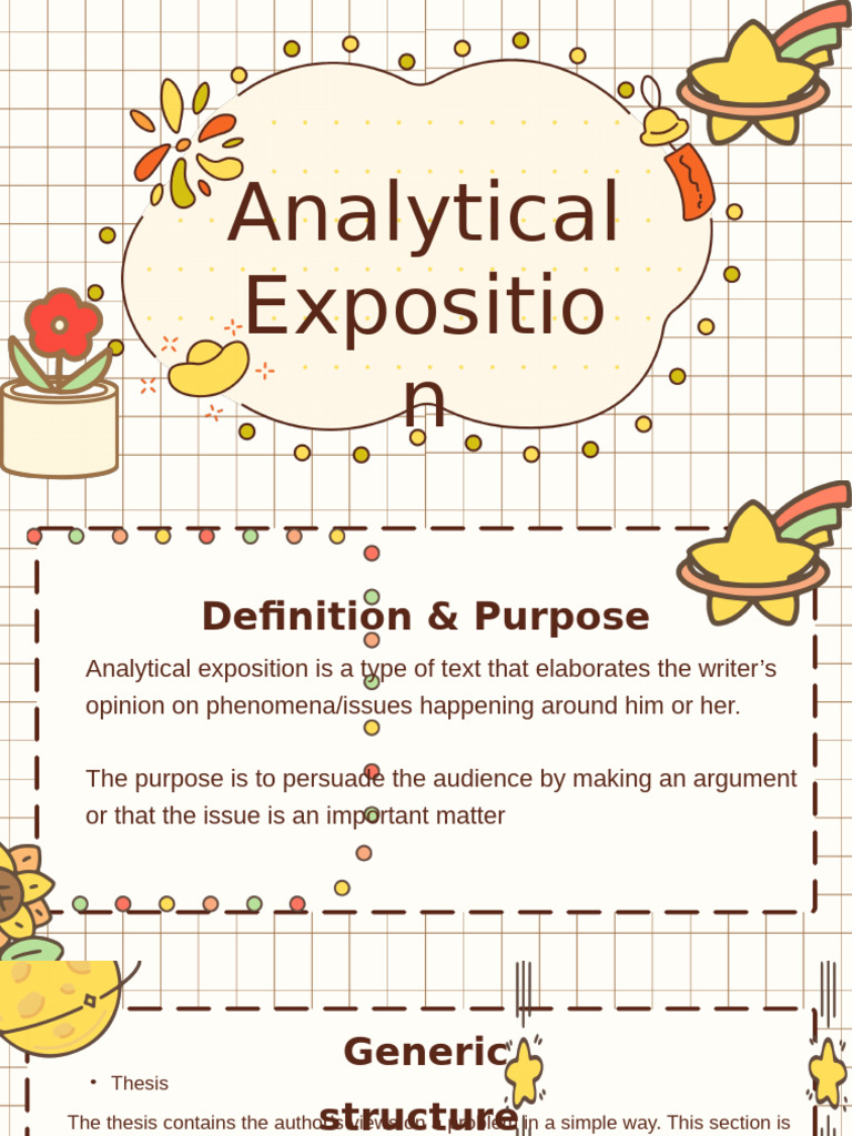 Understanding Analytical Exposition Text | PDF
