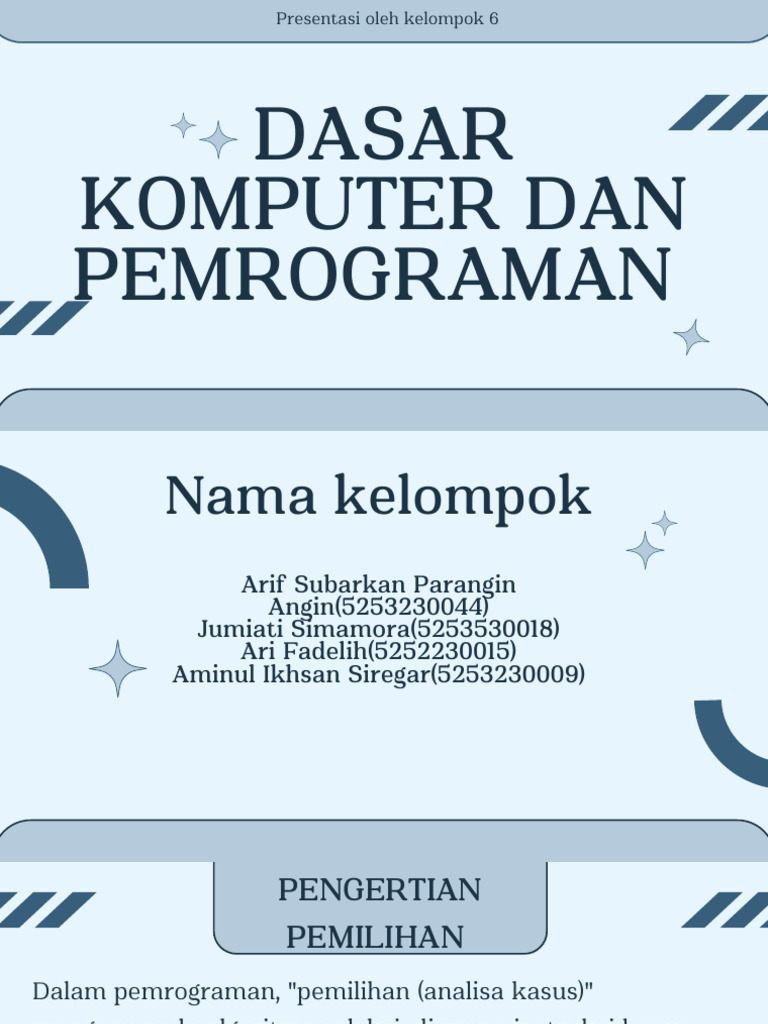 Presentasi Kelompok 6 | PDF