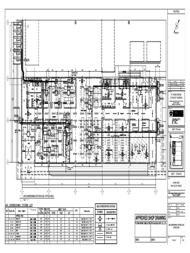 Ms-03 Air Conditioning Sytem Plan - Office Area | PDF