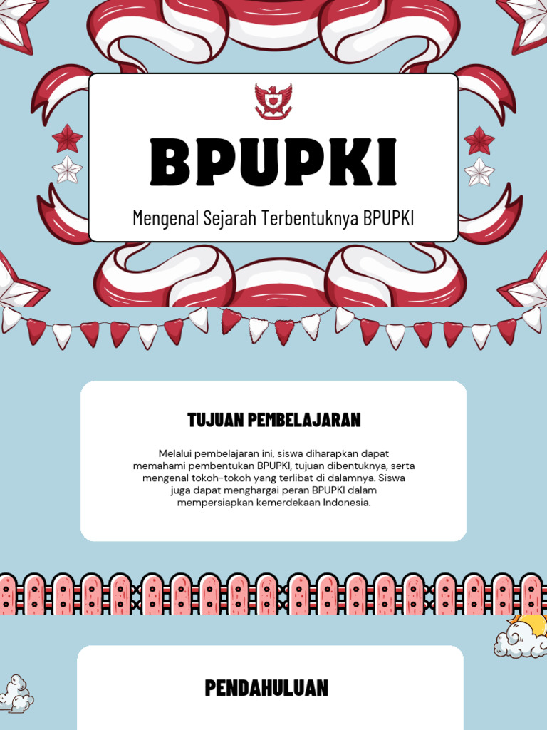 BPUPKI Mengenal Sejarah Terbentuknya BPUPKI Presentasi Interaktif Merah ...