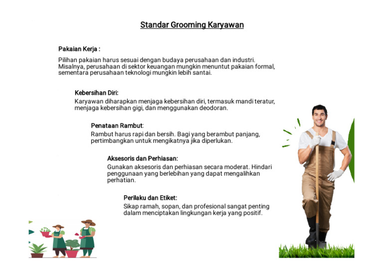 Standard Pelayanan Karyawan | PDF