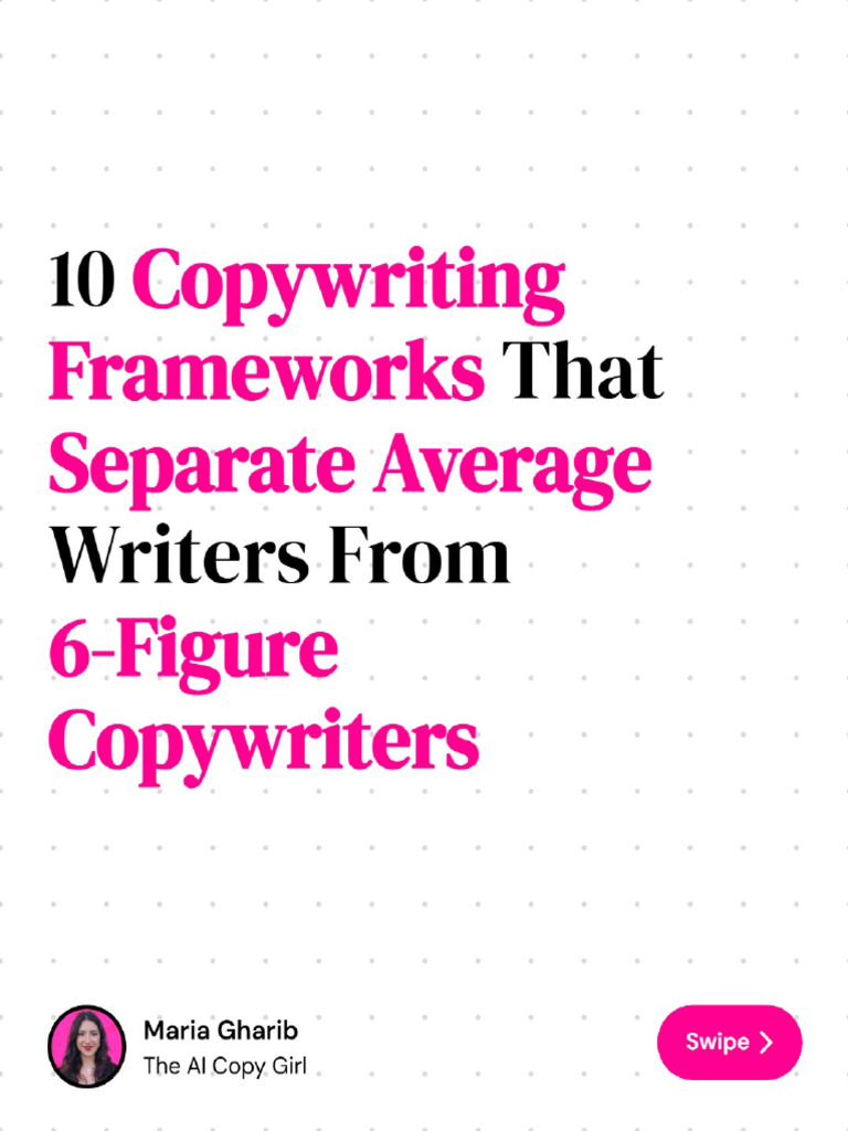 Copywriting Frameworks | PDF