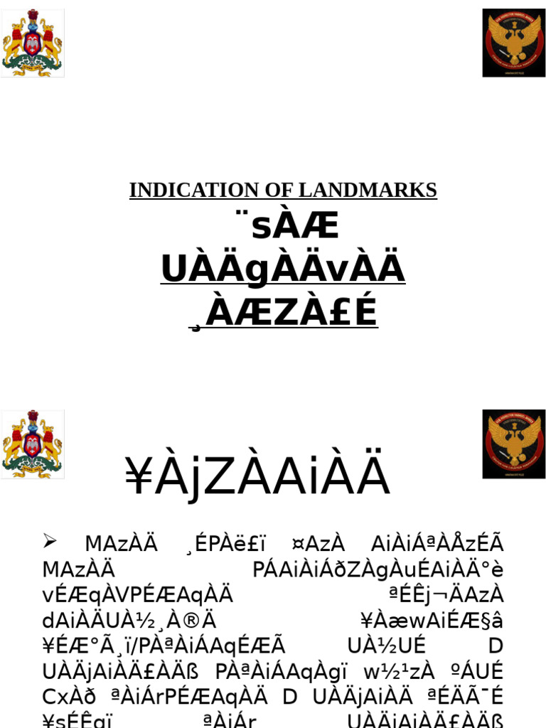 2 Indication of Landmarks | PDF