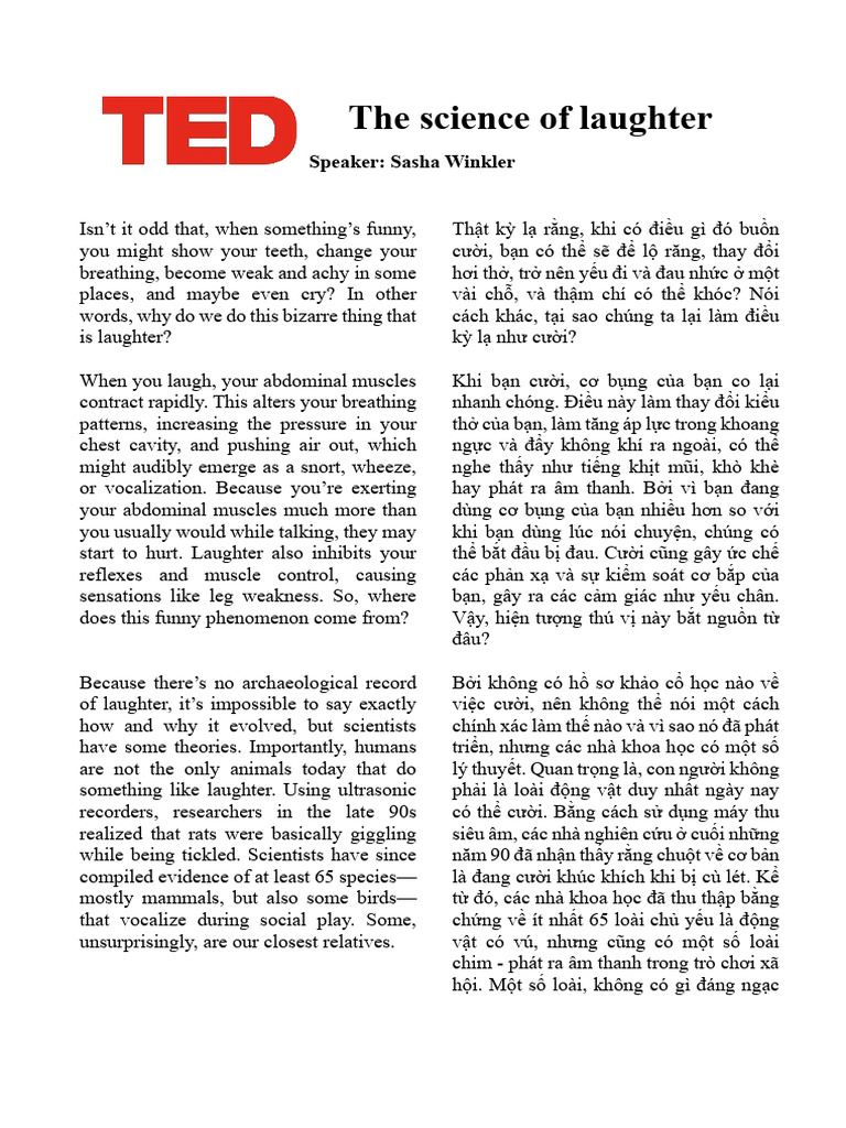 The Science of Laughter | PDF