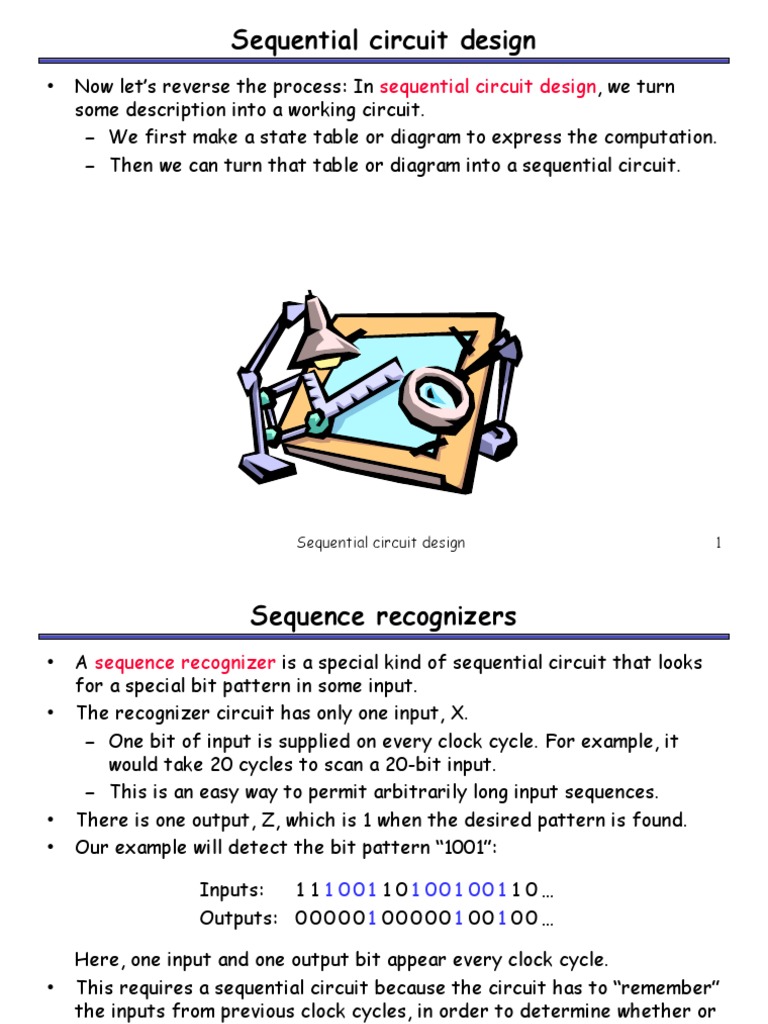Sequential Circuit Design Overview | PDF | Digital Technology | Computer Engineering