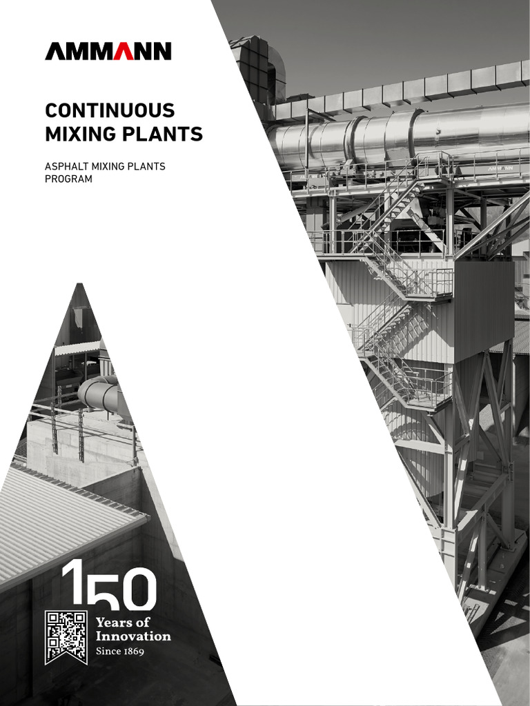 Continuous Asphalt Mixing Plants Brochure Ppb-1592-01-En 190405 | PDF ...