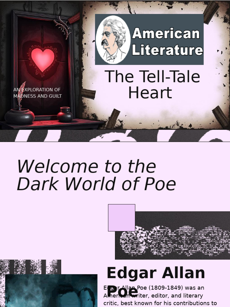 Presentation - The Tell-Tale Heart Presentation | PDF | Edgar Allan Poe ...