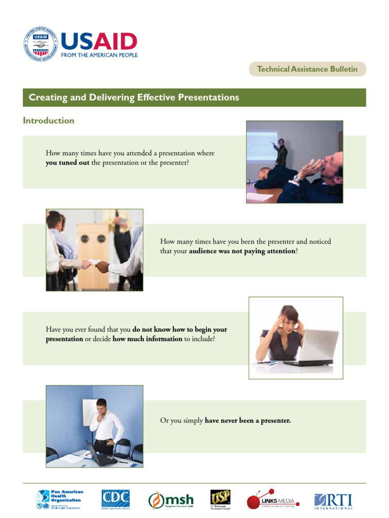 Creating and Delivering Effective Presentations | PDF | Microsoft Power ...