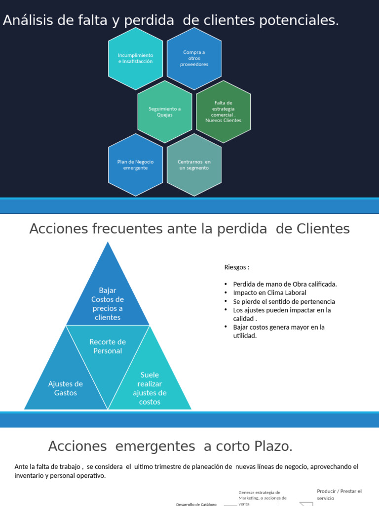 Análisis de Falta y Perdida de Clientes Potenciales | PDF | Plan de ...