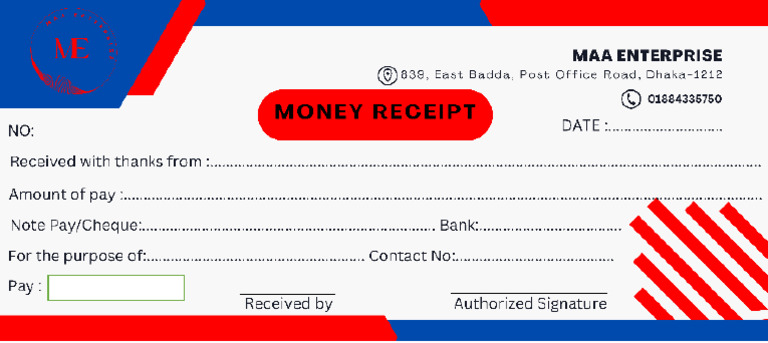 Money Receipt | PDF
