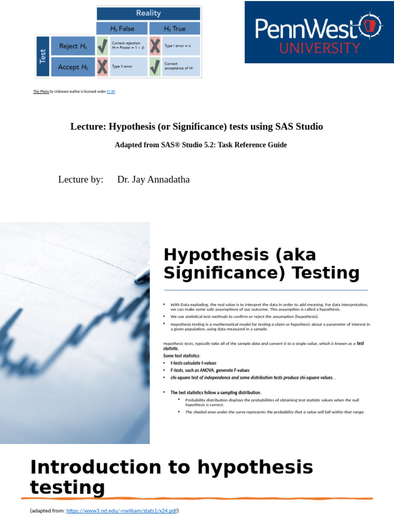 T-Test Formula and Hypothesis Testing | PDF | P Value | Student's T Test