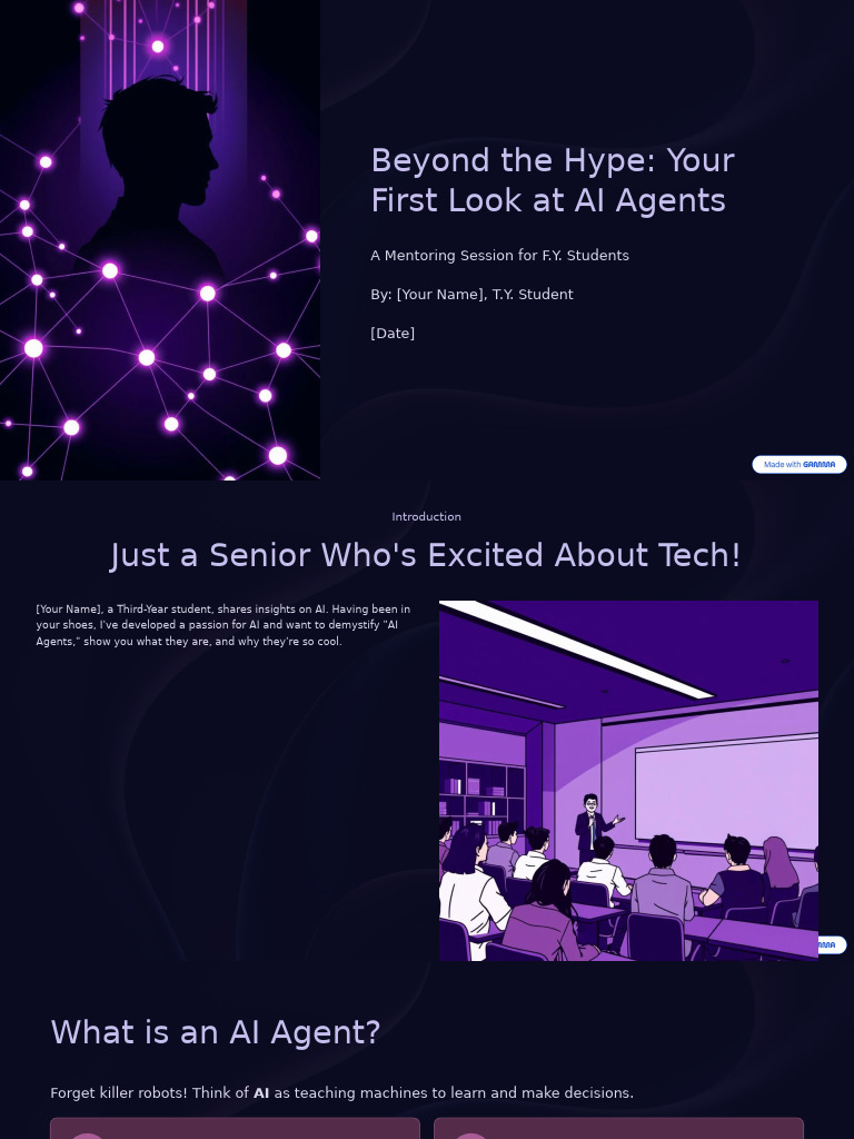 Beyond The Hype Your First Look at AI Agents | PDF | Artificial ...