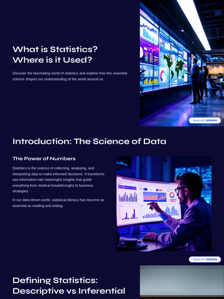 Understanding Statistics and Its Applications | PDF | Statistics | Data ...