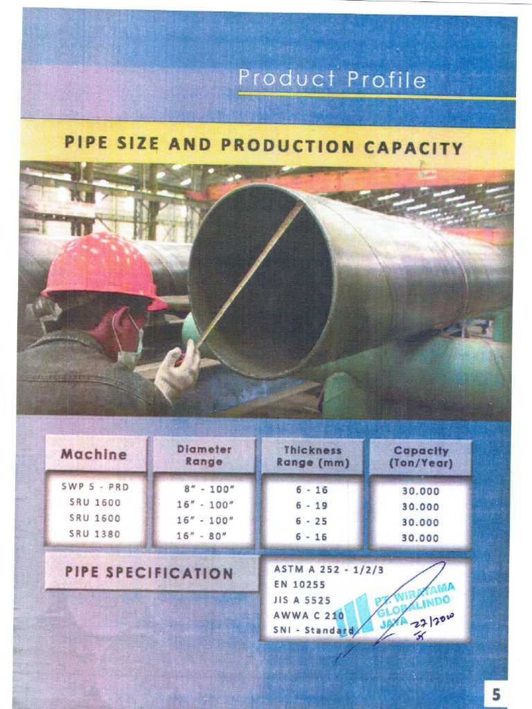 Brosure Pipa Pancang Spiral - Opt | PDF