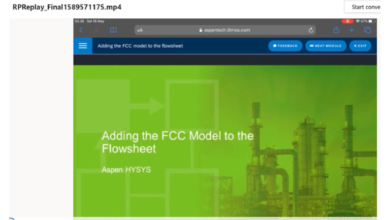Adding The FCC Model To The Flowsheet ..1175 | PDF