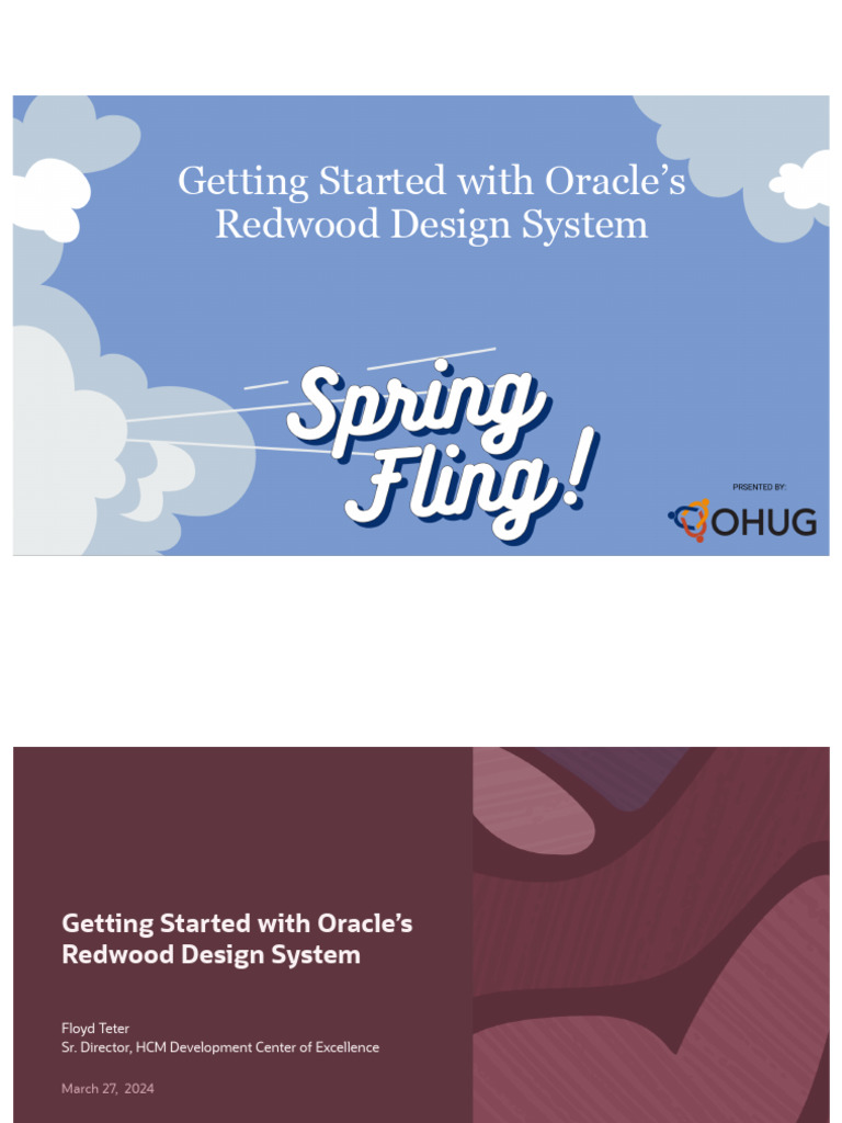 Oracle Redwood Design System Overview | PDF | Oracle Corporation ...