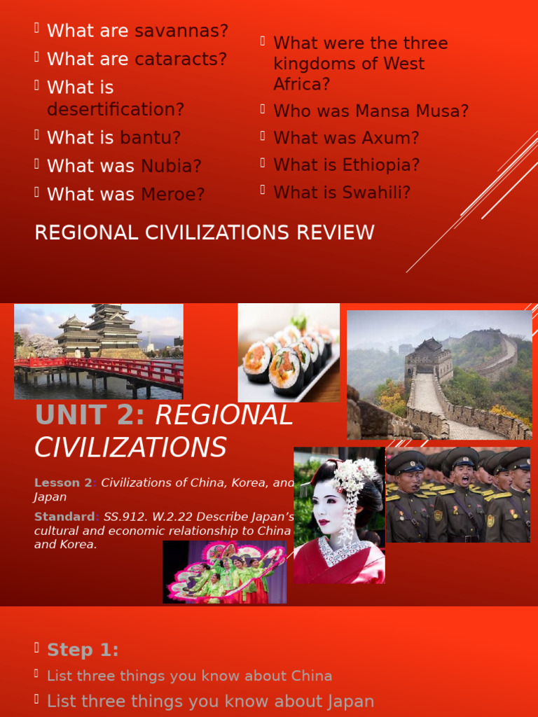 Powerpoint Unit 2 Day 3 (Civilizations of China, and Korea) | PDF ...