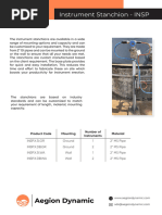 Instrument Stanchion Mounting Guide | PDF