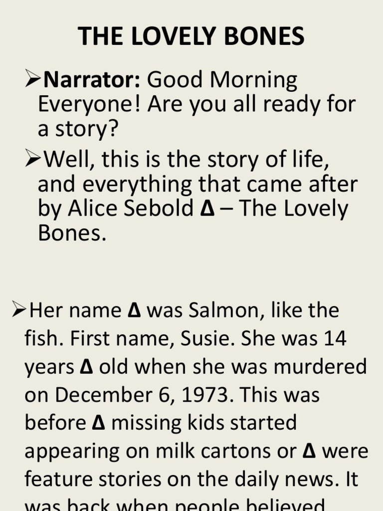 Lovely Bones | PDF | Death