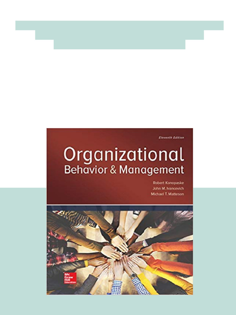 Test Bank For Organizational Behavior and Management 11th Edition ...